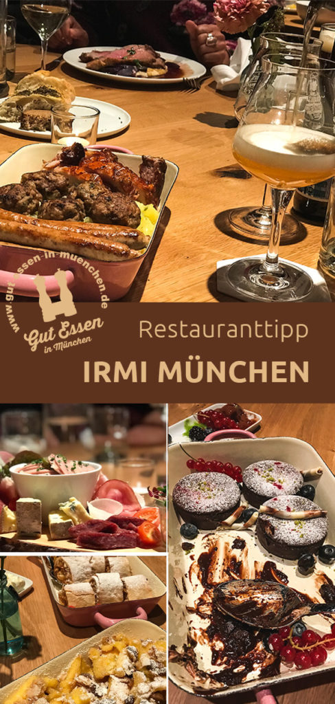 Restaurant Irmi München – Moderne bayrische Küche wie bei Oma