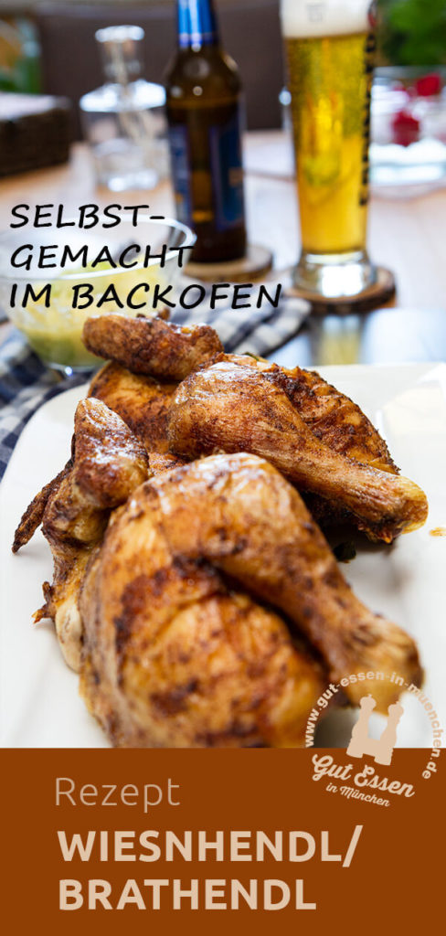 Wiesnhendl/Brathendl – Selbstgemacht im Backofen